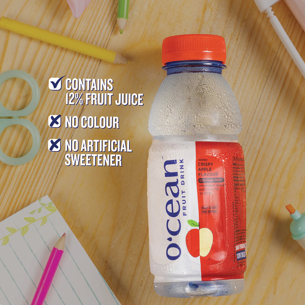 O'cean Fruit Water Crispy Apple - 250ML – Ocean Beverages