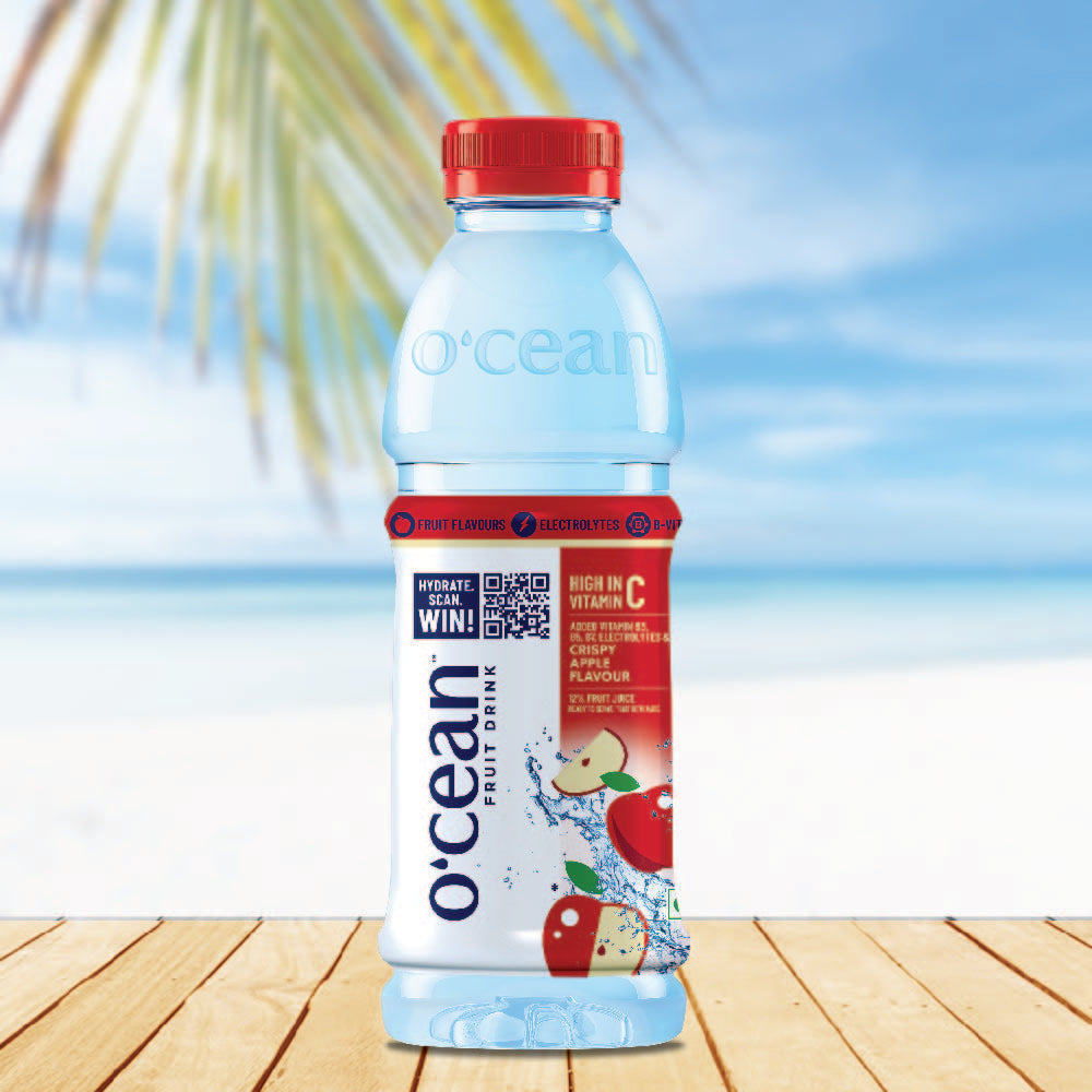 HSW -O'cean Fruit Water Crispy Apple – Ocean Beverages