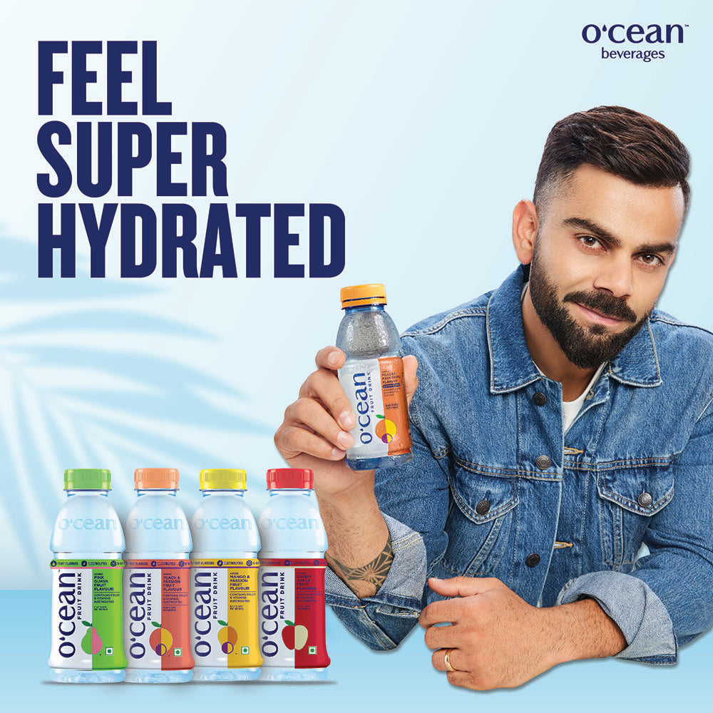 O'cean Fruit Water Peach & Passion - 250ML – Ocean Beverages